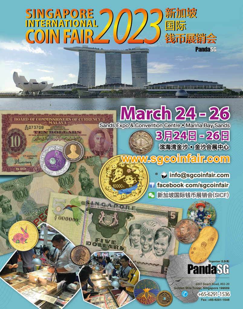 Singapore Coin Fair – Coin Fair 2019